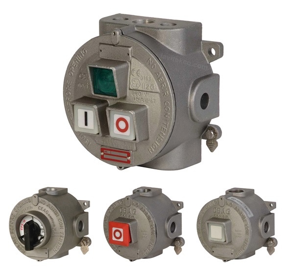 EFS ex-d Flameproof Control Stations Eaton CEAG Crouse-Hinds - Lavitek ...